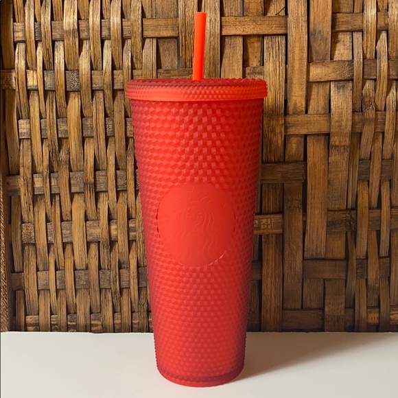 Starbucks | Dining | New Starbucks Studded Matte Red Tumbler | Poshmark